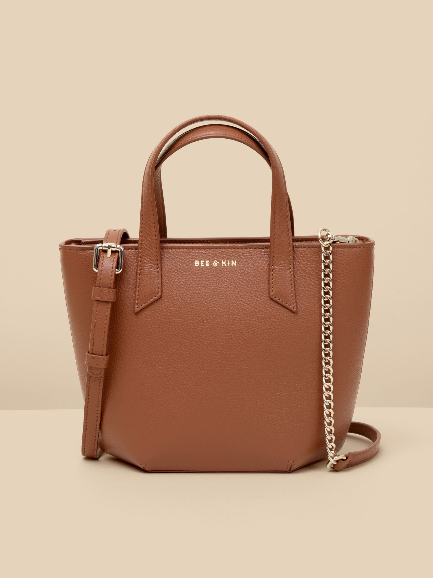 Brown Leather Crossbody Bag – BEE AND KIN