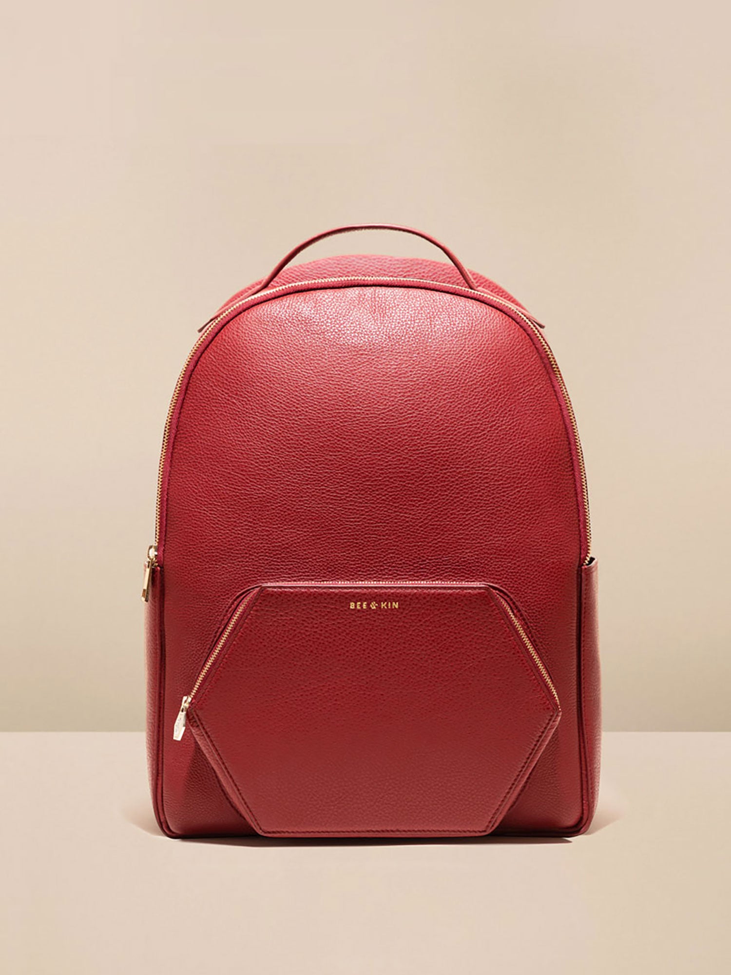 Large Travel Backpack | Luxury Leather Backpack – BEE AND KIN